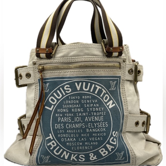 Louis Vuitton | Bags | Louis Vuitton Globe Shopper Cruise Tote Bag ...
